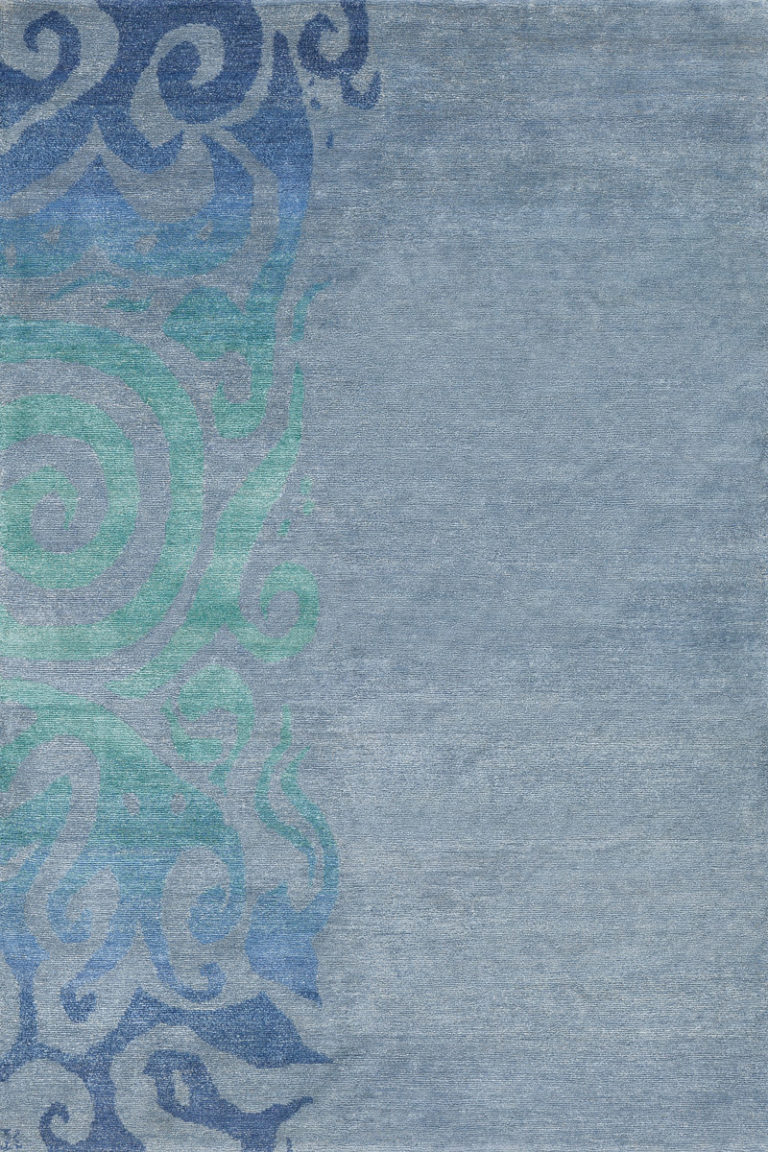 Pacific Crystal Blue | New Moon Rugs